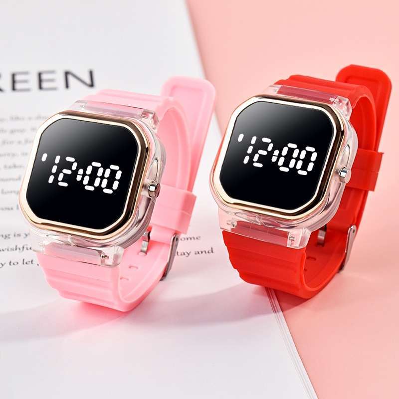 Promo Dodory J186 Jam Tangan Rubber Digital Unisex Jam Tangan Petak ...