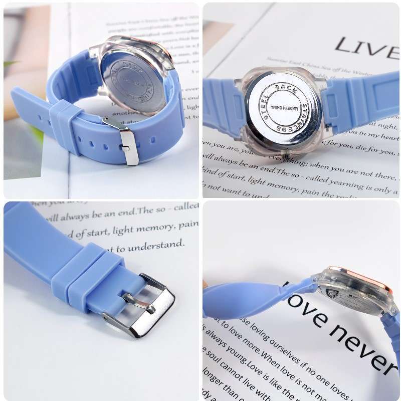 Promo Dodory J186 Jam Tangan Rubber Digital Unisex Jam Tangan Petak ...