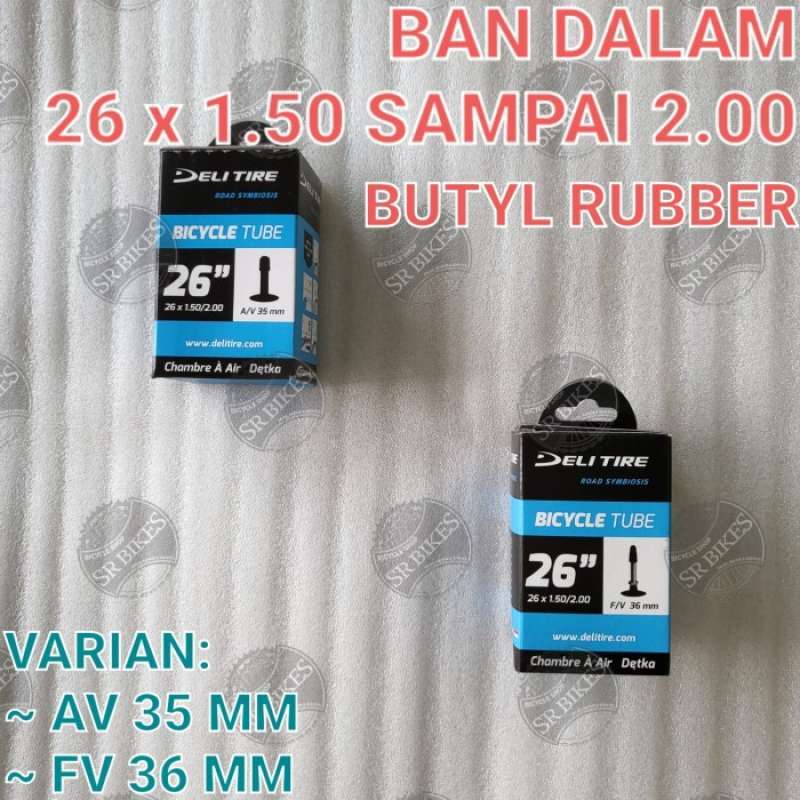 Jual BAN DALAM 26 X 1.50 / 2.00 SEPEDA MTB GUNUNG. DELI TIRE di Seller cahayaku - Pegadungan ...