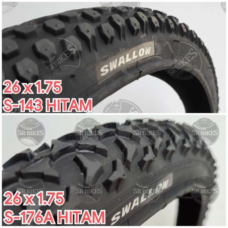 Jual BAN LUAR SEPEDA 26 X 1.75 HITAM. SWALLOW / DELI TIRE di Seller cahayaku - Pegadungan, Kota ...