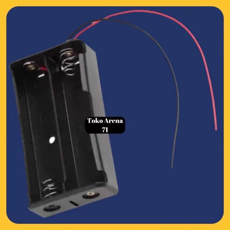 Jual Tempat Baterai Kecil Holder Box Kotak Battery AA Fitting Batu Batre Batere A Di Seller