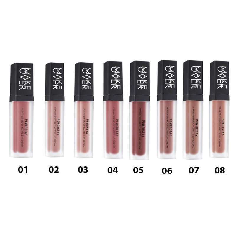 Jual Makeover Powerstay Transferproof Matte Lip Cream - B 06 Powerfull ...