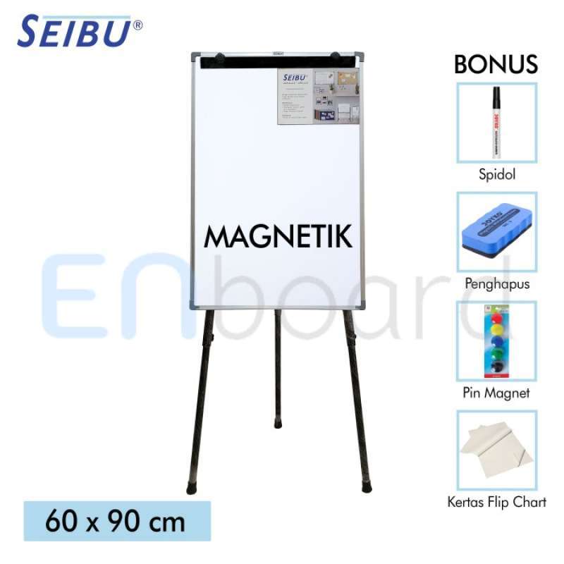 Jual Flip Chart / Flipchart / Papan Presentasi Seibu 60 X 90 Cm di ...