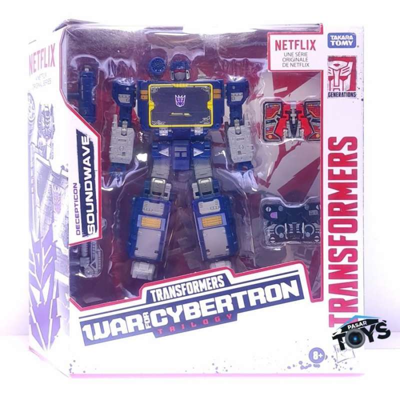 Jual Decepticon Soundwave WFC-14 Battle 3 Pack Transformers WFC Trilogy ...