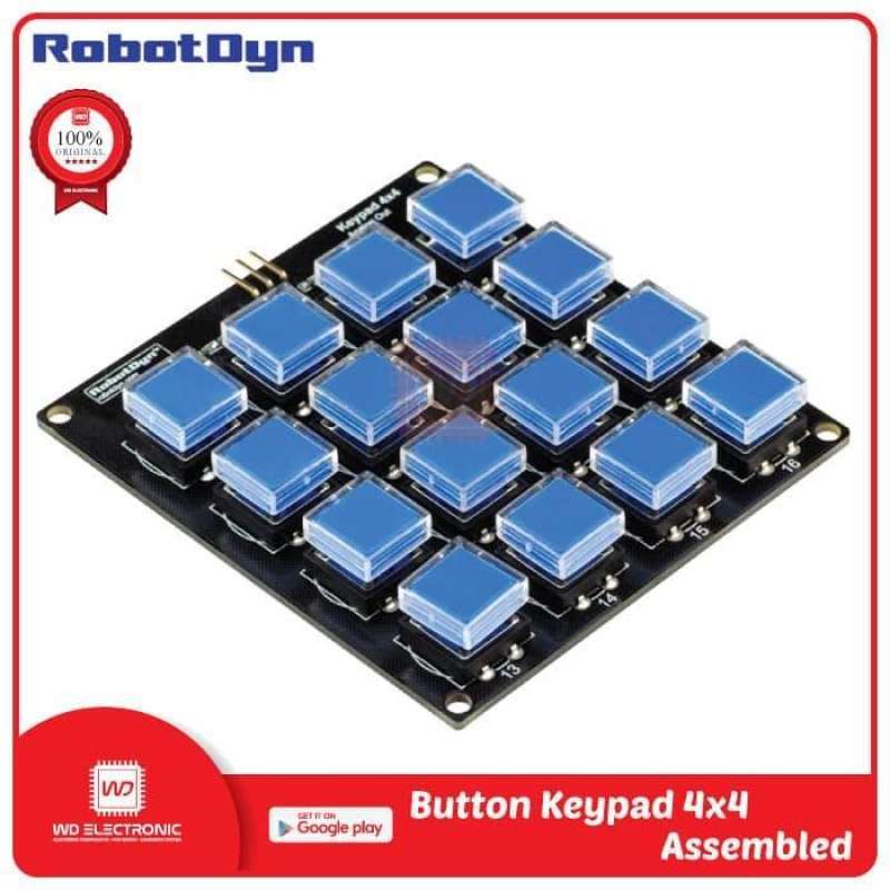 Jual ROBOTDYN BUTTON KEYPAD 4x4 MODULE di Seller EasyWare Electronics ...