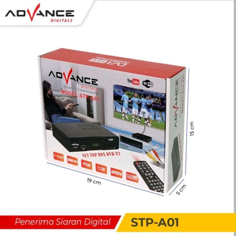 Jual STB Advance STP-A01 Receiver TV DIGITAL Set Top Box DVB T2 di ...