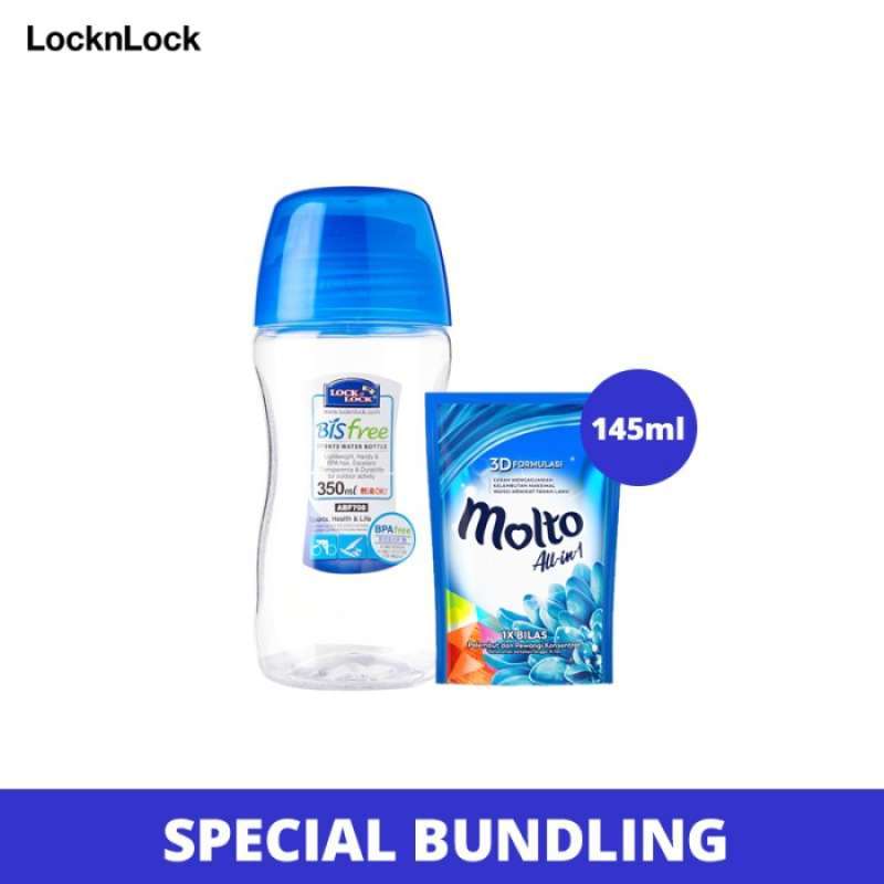 Promo LocknLock x Unilever - Botol Air Minum ABF708/ABF710 (Molto ...