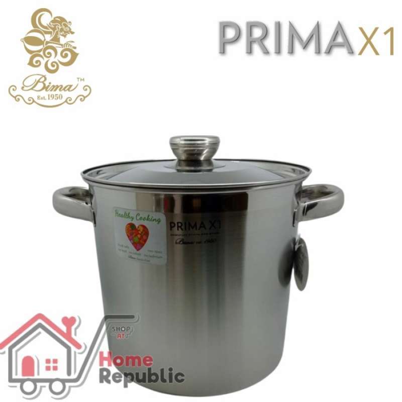 Promo PANCI BIMA PRIMA STOCKPOT 24CM STAINLESS STEEL BP2007324 PANCI ...