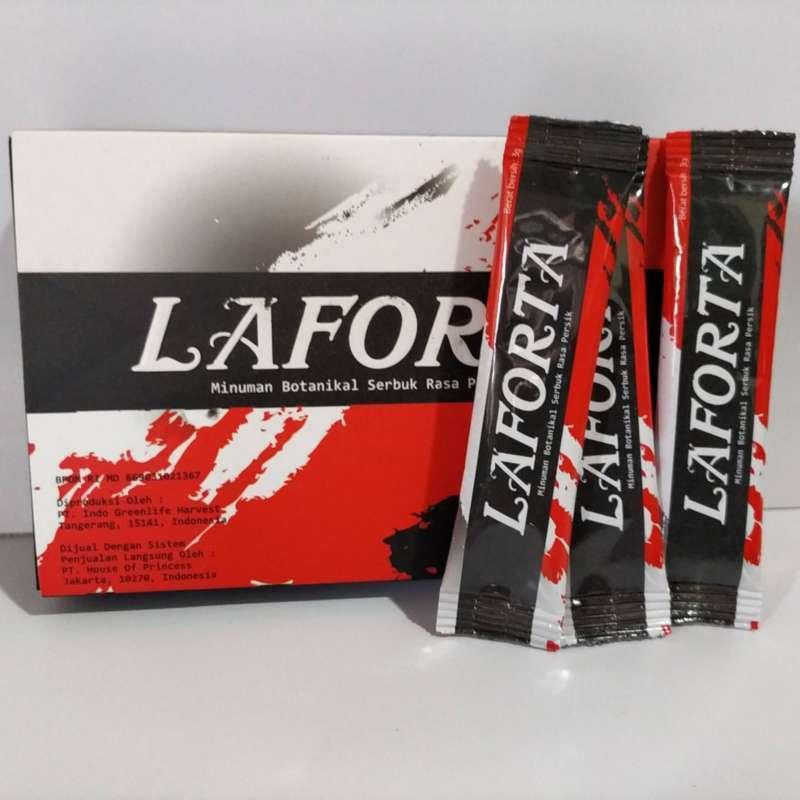 Jual LAFORTA Original Minuman Serbuk Penambah Stamina Pria Dewasa | Isi ...