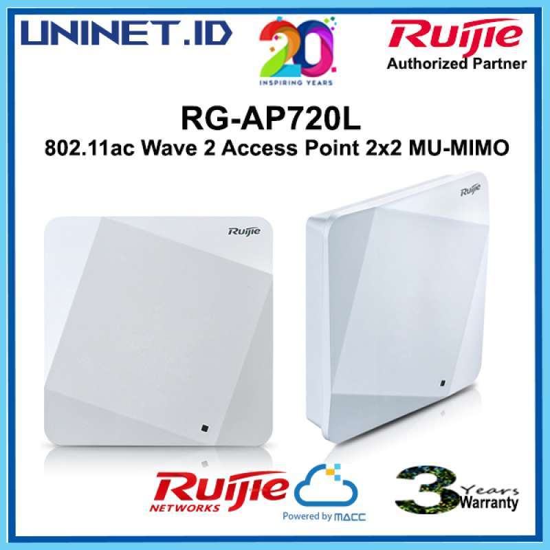 Promo RUIJIE RG-AP720-L RG-AP720L 802.11ac Wave2 2x2 MU-MIMO Cloud ...