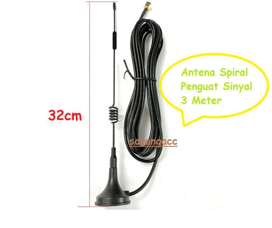 Jual ANTENA SPIRAL MODEM ORBIT STAR B310 B311 B312 B315 B593 B525 ZTE ...