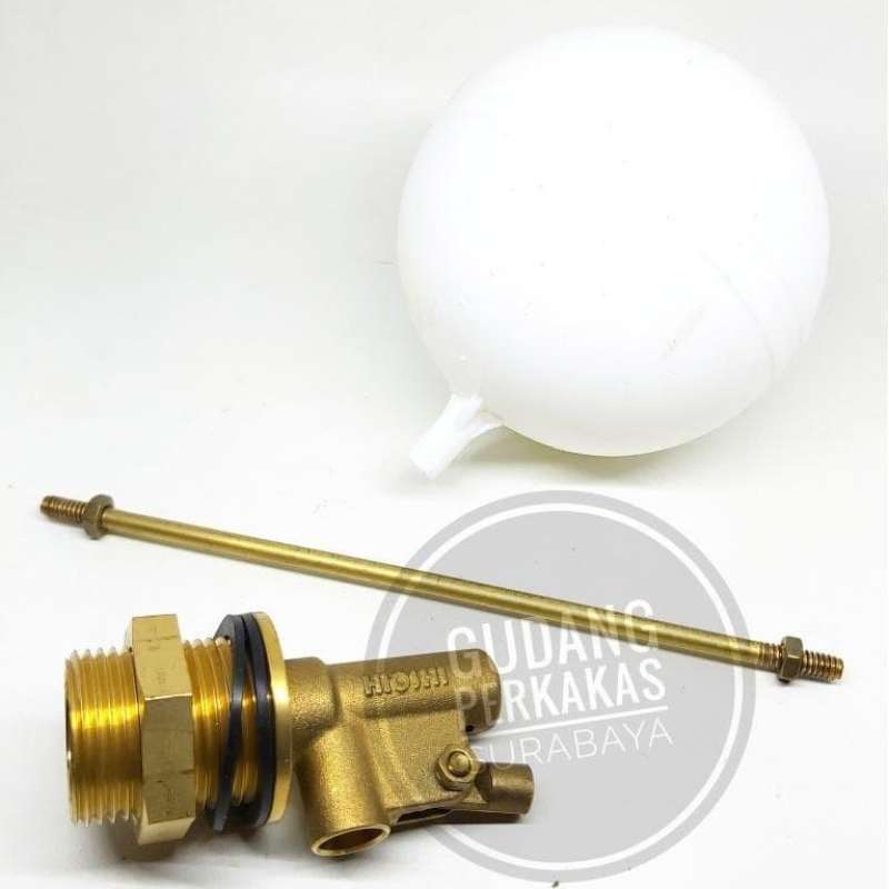 Jual PELAMPUNG AIR FLOATING VALVE 1 Inch PELAMPUNG TANDON KUNINGAN 1 DIM di Seller GUDANG ...