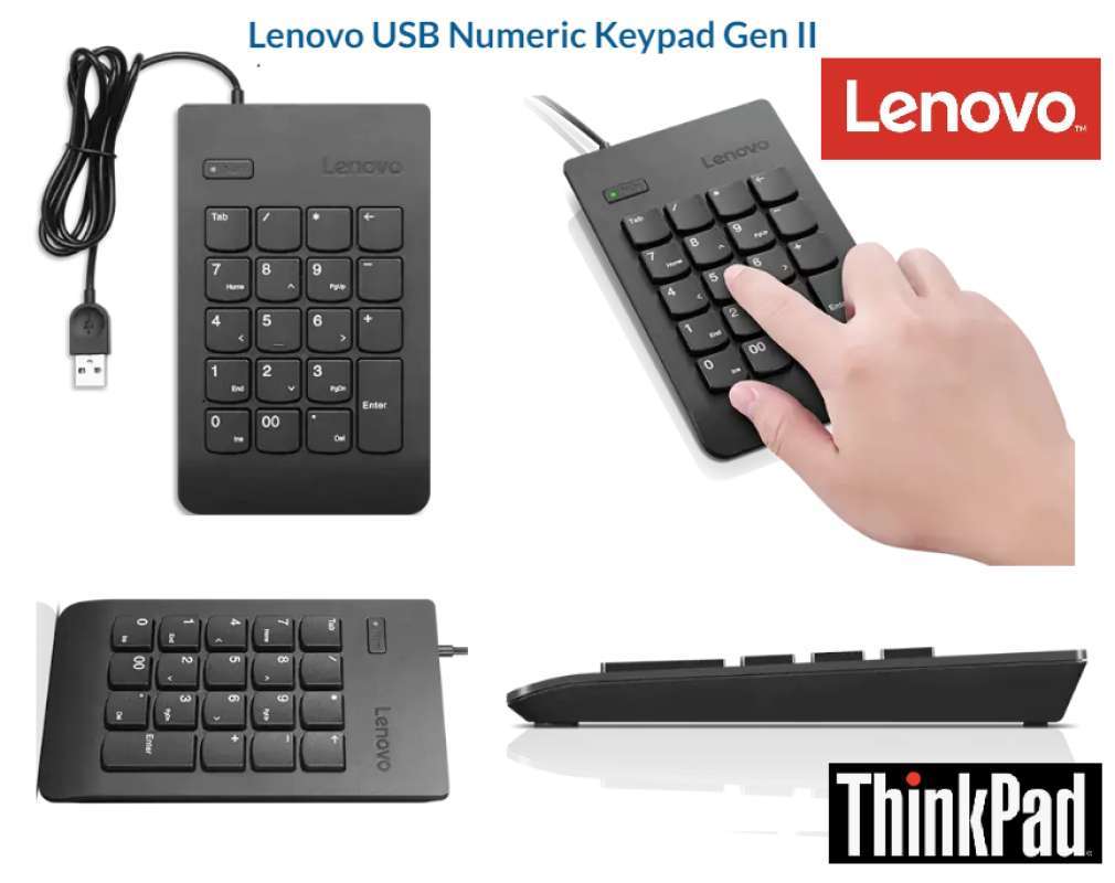 Jual Lenovo Thinkpad USB Numeric Keypad Gen II Original di Seller akuse ...