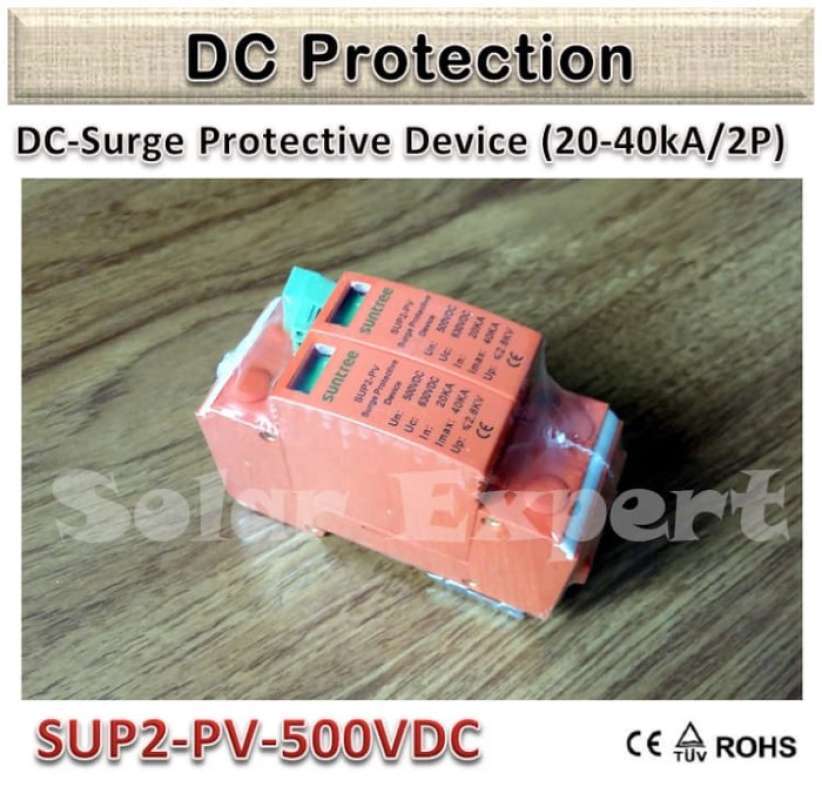 Jual Dc Spd 500v/20ka - Surge Protective Device For Pv System - Sup2 Pv ...