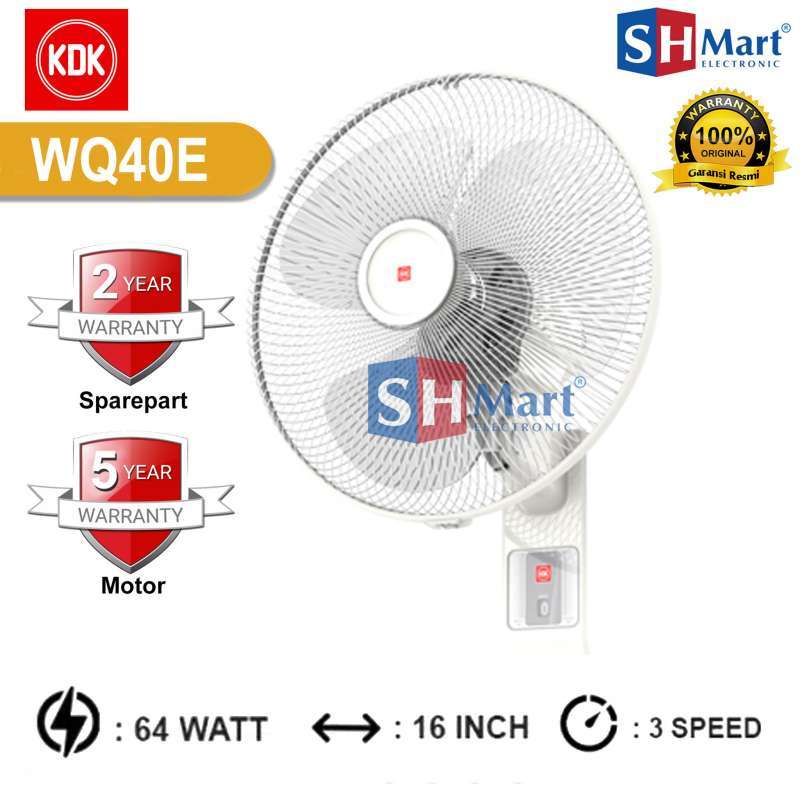 Jual KDK Wall Fan wallfan WN40B Kipas Angin Dinding Tembok kdk di ...