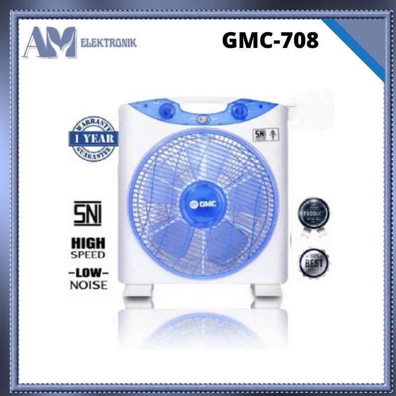 Jual Kipas Angin Gmc 708 / Box Fan 12 Inch Di Seller Abadi Mentari ...
