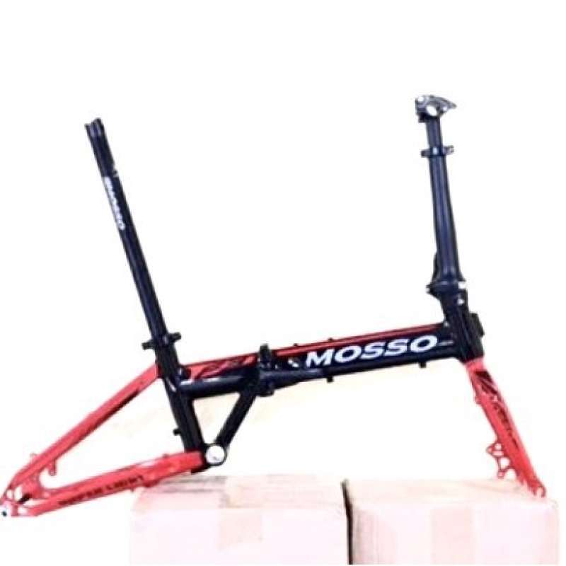 Jual Frame Sepeda lipat MOSSO F3 discbrake 16 inch alloy bisa up grade ...