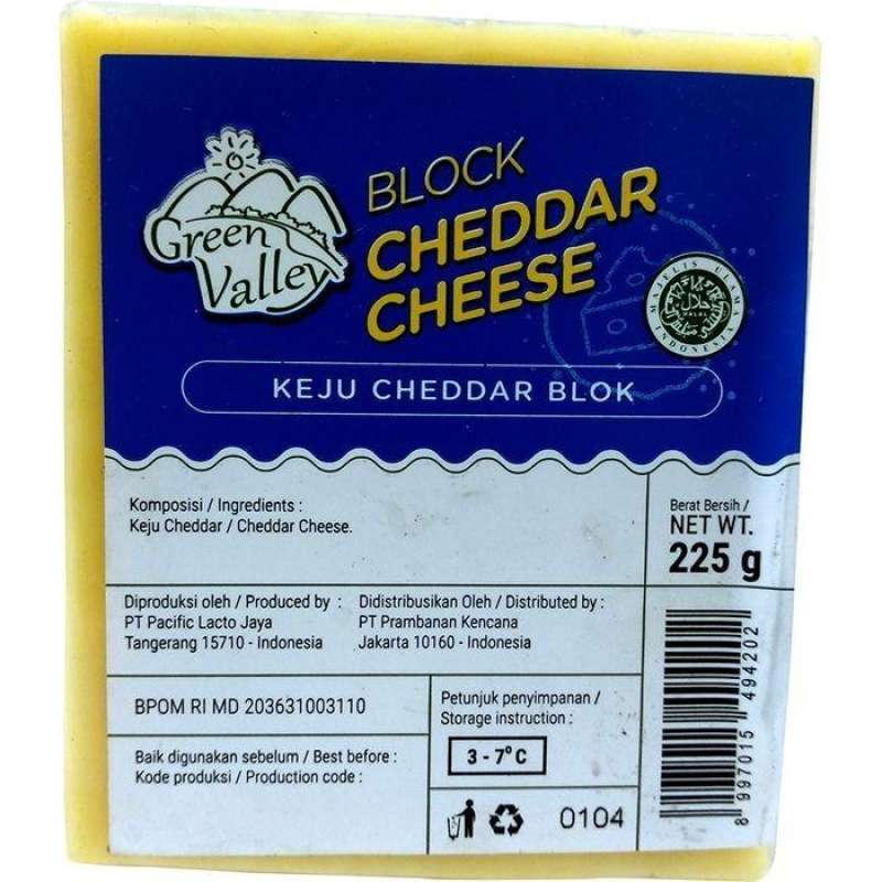 Jual Green Valley Block Cheddar Cheese di Seller imfoodmart - Gandaria ...