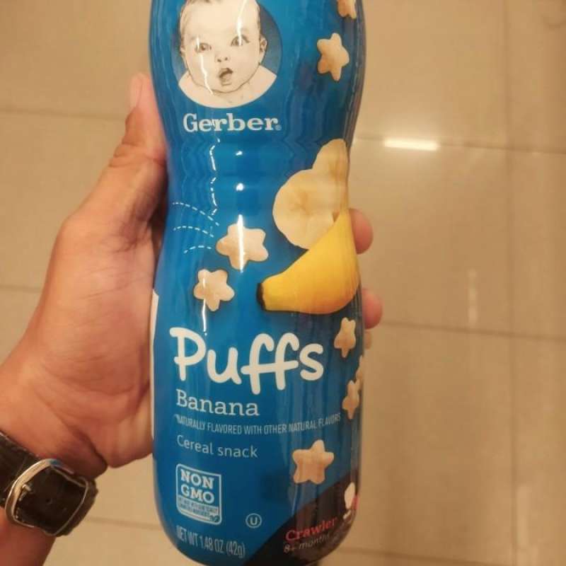 Jual gerber puff banana 42gr di Seller imfoodmart - Gandaria Utara ...