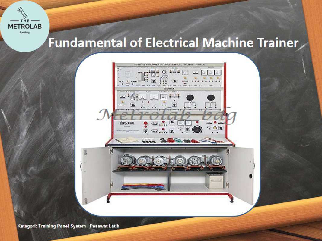 Jual Fundamental of Electrical Machine Trainer | Training Panel System ...
