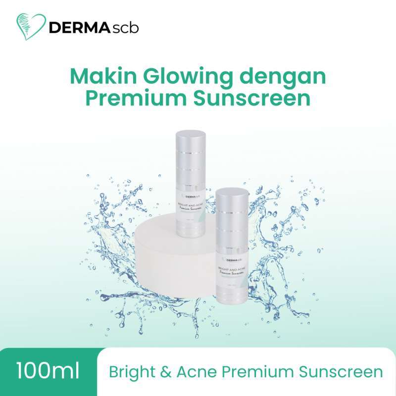 Jual New Brand And Must Try Bright Acne Premium Sunscreen By Derma Scb ...