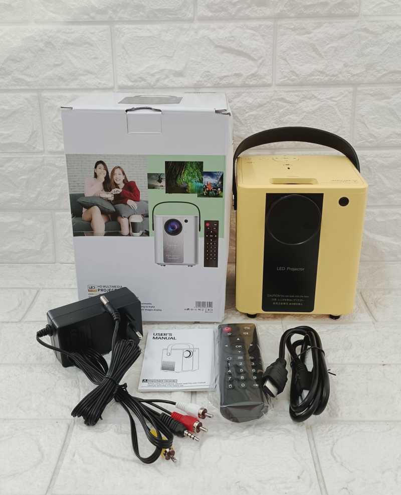 Promo LED Projector C500S FHD Portable Multimedia Home Theater Diskon ...