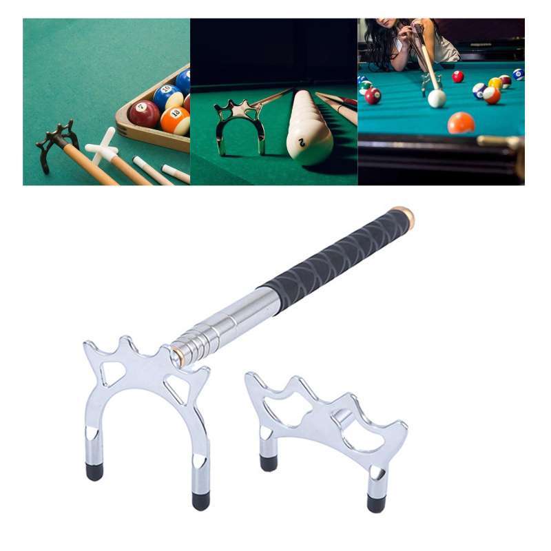 Jual Billiards Cue Stick Bridge With Removable Bridge Head High Low ...