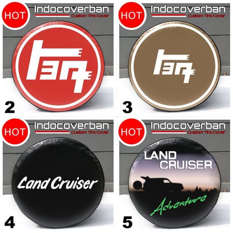 Jual Cover Ban / Sarung Ban Serep Toyota Land Cruiser Hardtop Go ...