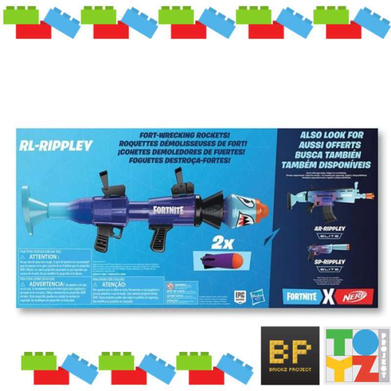 Jual Nerf Fortnite Rl-rippley Blaster Di Seller Toyz Project - Gunung ...