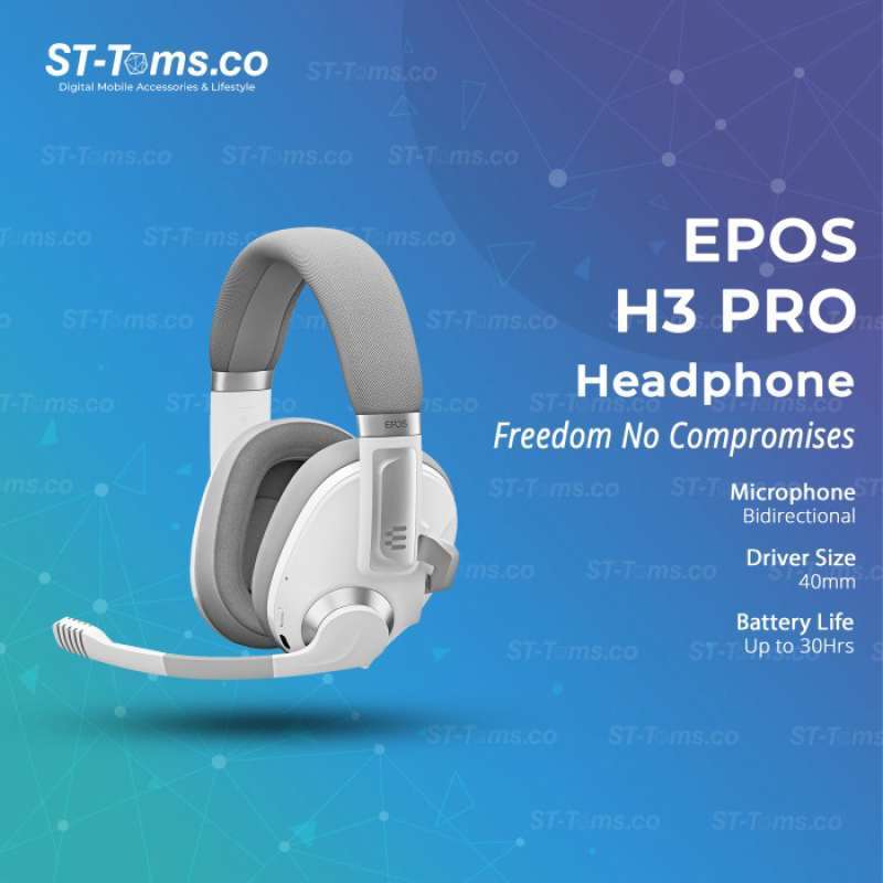 Jual Epos H3Pro / H3 Pro Hybrid Wireless Closed Acoustic Gaming Headset di Seller ST-Toms ...