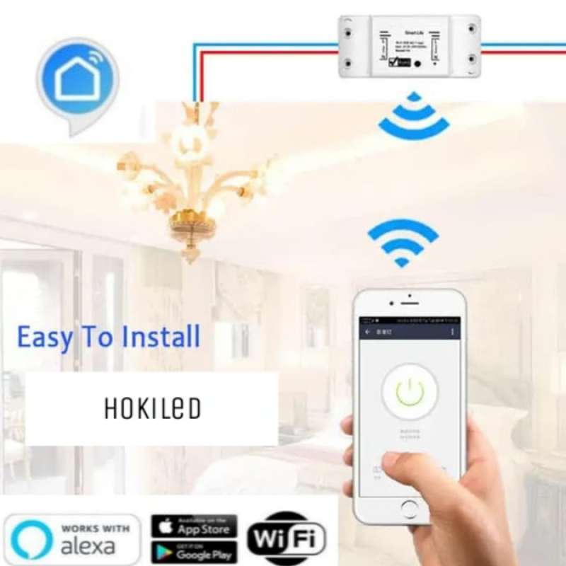Jual Smart Switch Wifi / Saklar Wireless Switch Electronic Tools Di ...