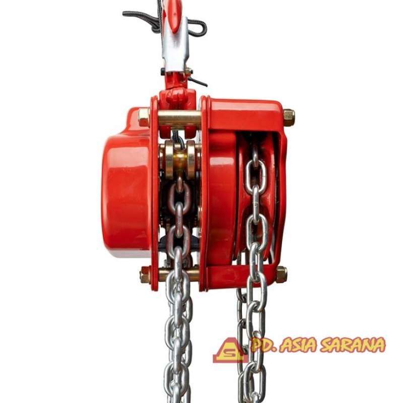 Jual Chain Block Hoist 3 Ton X 5 Meter Toho / Katrol Takel Kerekan 3t X ...