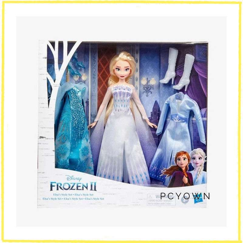 Jual Disney Frozen 2 Elsa Style Set Boneka Princess Elsa Playset di ...