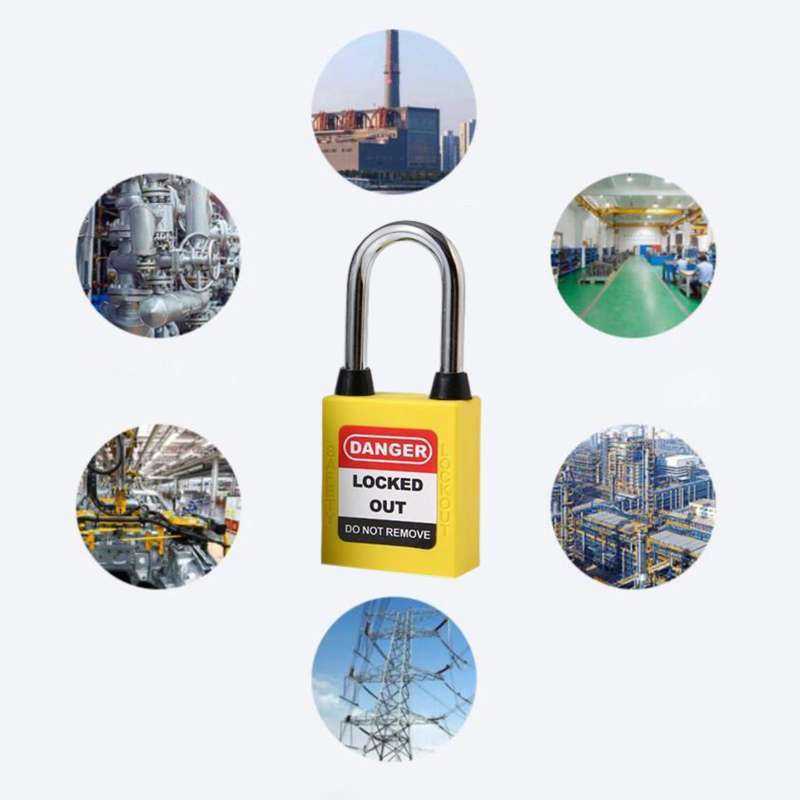 Jual Lockout Tagout Locks Safety Padlocksteel Shackle Lightweight ...