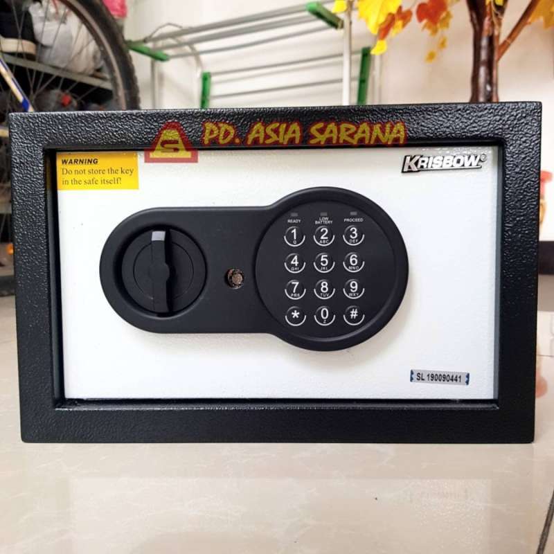 Jual Brankas Password Mini KRISBOW / Safety Case / Safety Box di Seller ...