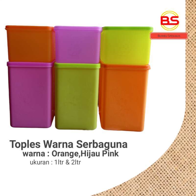 Promo Toples Kue / Toples Persegi / Toples Serbaguna / Tupperware ...