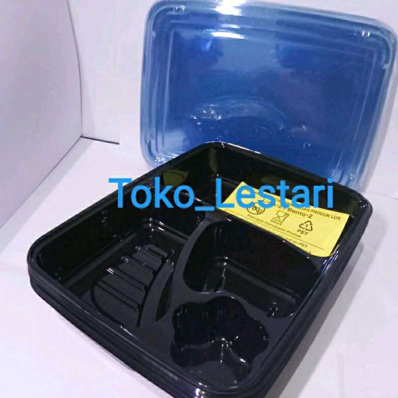 Promo MIKA BENTO LUX BOX tempat makan bento -SKAT 4 ( 1pack isi 50 Pcs ...
