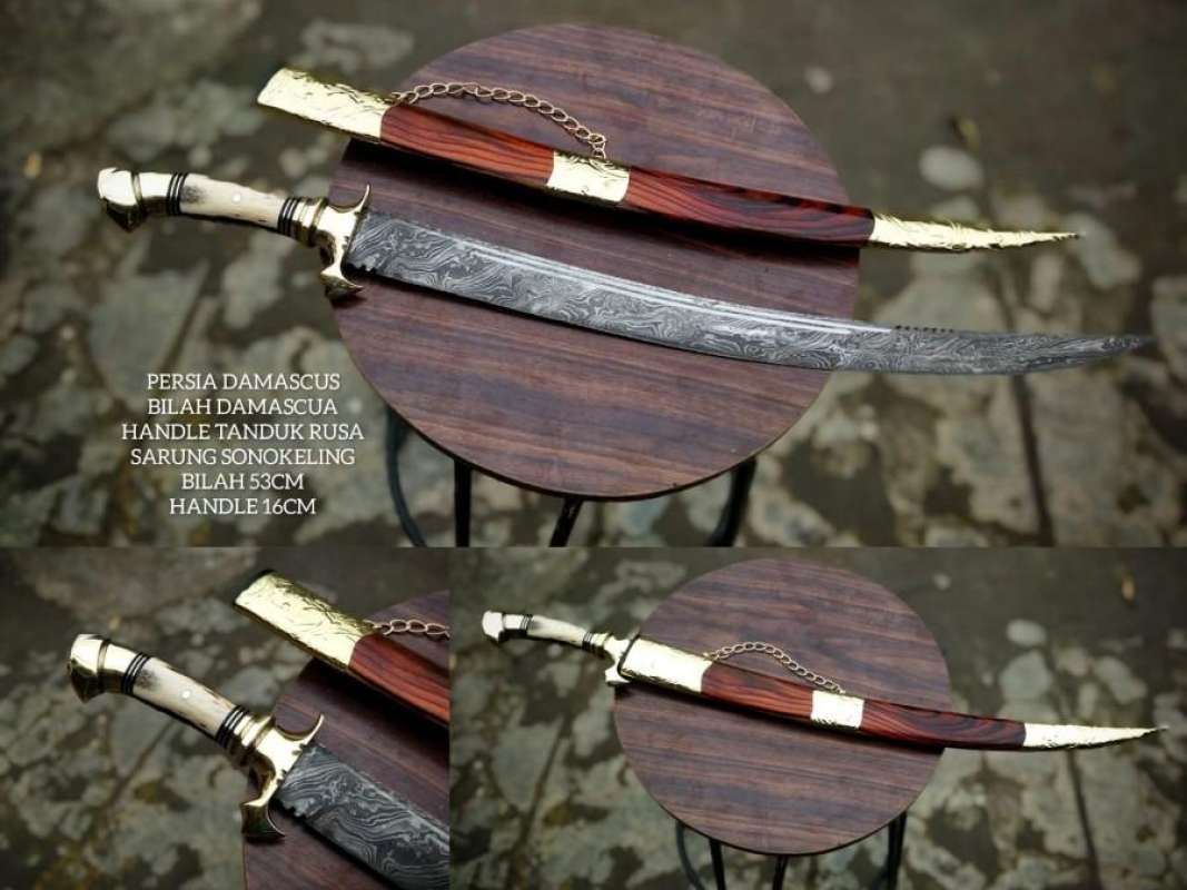 Jual Pedang Persia Damaskus Kelas 1 Di Seller Sakhi Shopp - Babakan ...