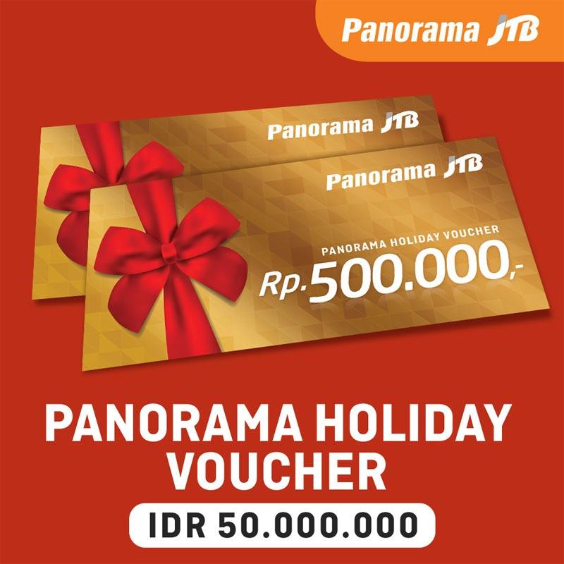 Jual Panorama Holiday E-Ticket 50 Juta (Pecahan Rp. 500.000) di Seller Panorama JTB - Grogol ...