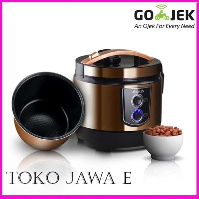 Jual Kirin Krc 390 Rice Cooker 3In1 Kapasitas 2 Liter Panci Keramik - Gold di Seller Honey ...
