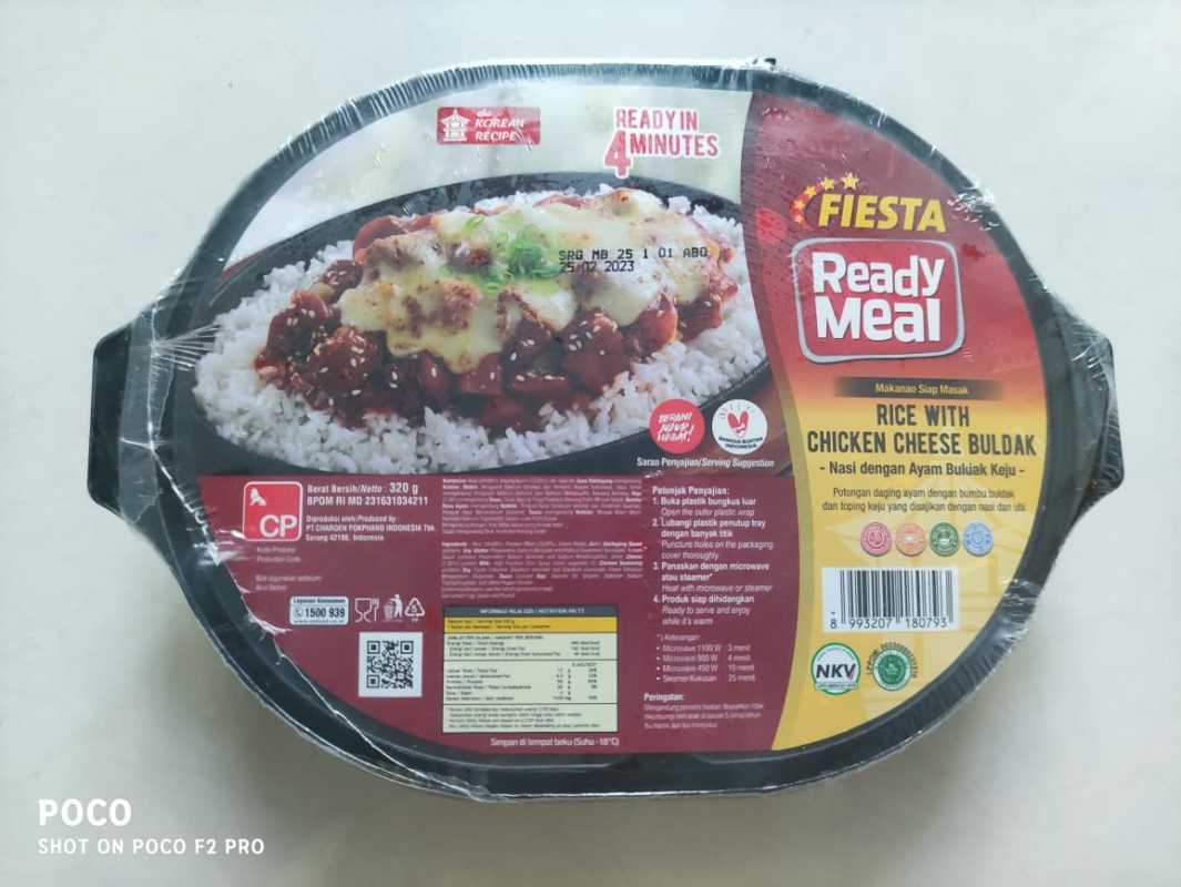 Jual Fiesta Ready Meal Rice With Chicken Cheese Buldak 320 Gr di Seller ...