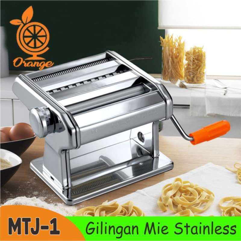 Jual Gilingan Mie Manual Stainless / Pasta Maker Stainless / Mesin Pembuat Di Seller Odettee ...
