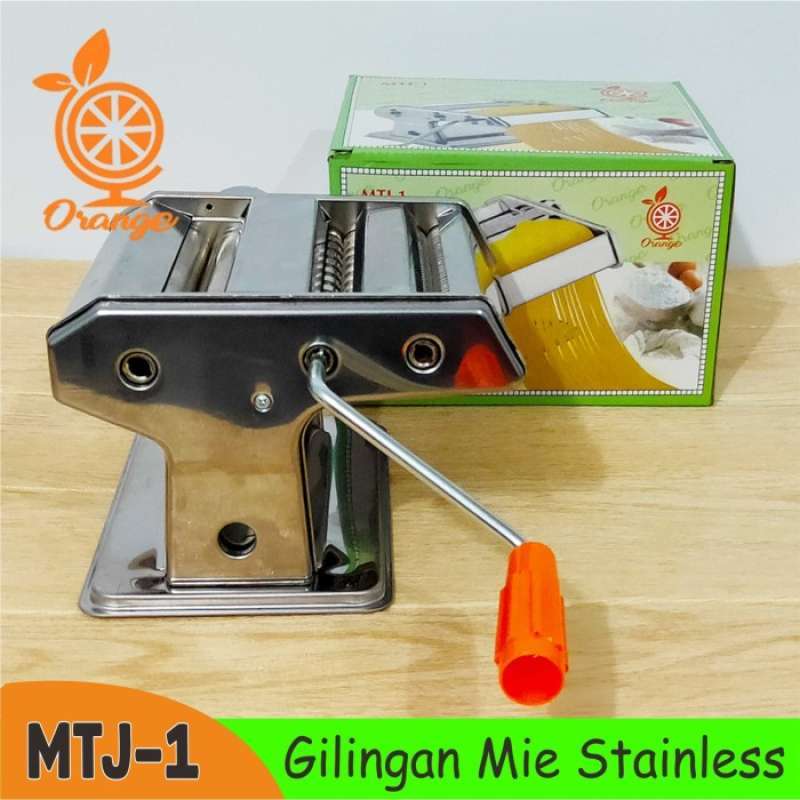 Jual Gilingan Mie Manual Stainless / Pasta Maker Stainless / Mesin Pembuat Di Seller Odettee ...
