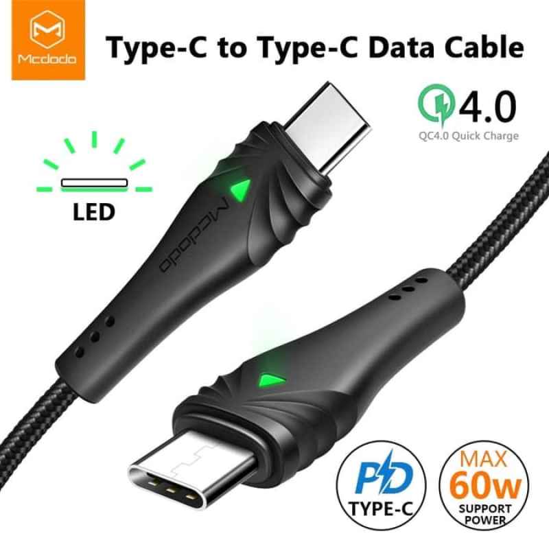 Jual Mcdodo Kabel Data PD Type C Cable To Tipe C Cable PD Fast Charging ...