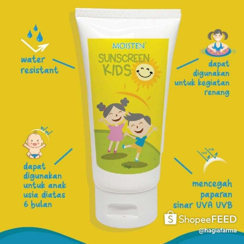 Promo [Original] Sunblock Sunscreen Kids Tabir Surya Anak dan Bayi ...