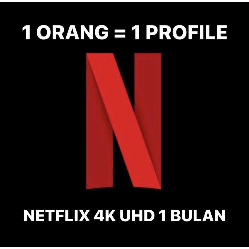 Jual Netflix 4K UHD 1 Bulan di Seller ZAPP - Tomang, Kota Jakarta Barat | Blibli