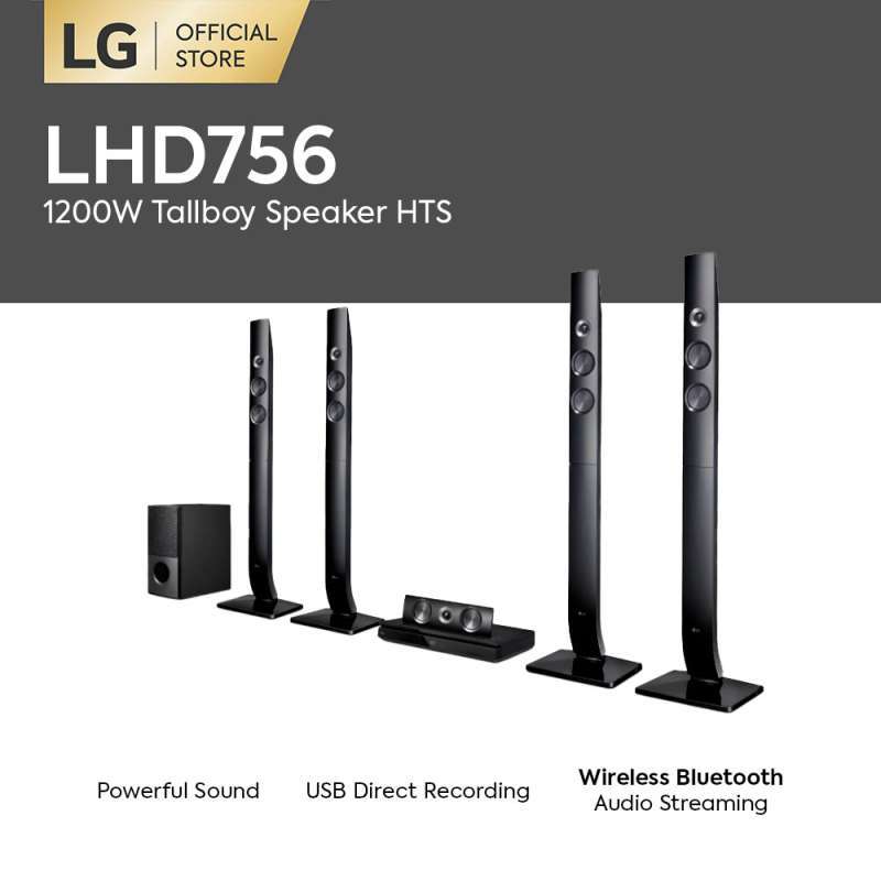 Jual BOPIS Cikarang - LG LHD756 Home Theater [1200W/Tallboy Speaker HTS ...