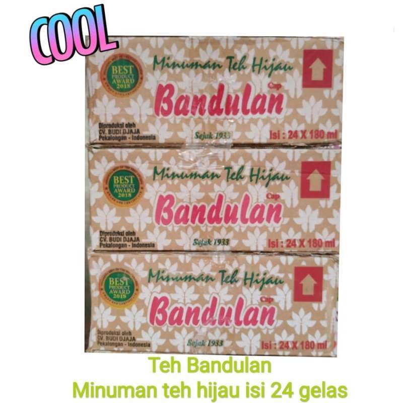 Jual Teh Bandulan | Teh Hijau | Isi 24 Cup Di Seller Best Mart ...