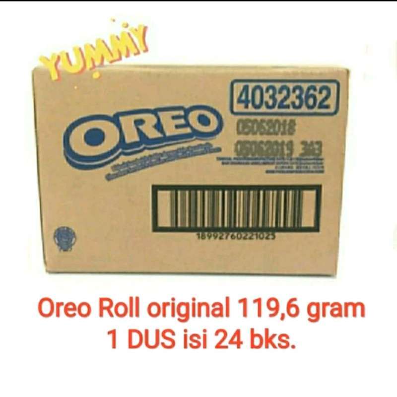 Jual Oreo Vanilla Roll Kartonan 1 dus x 24 pcs di Seller best mart ...