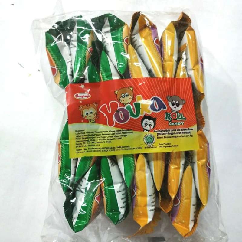 Jual Roll Candy Youka isi 20sachet/pack. (Youka Roll) di Seller best ... Jual Roll Candy Youka isi 20sachet/pack. (Youka Roll) di Seller best ...